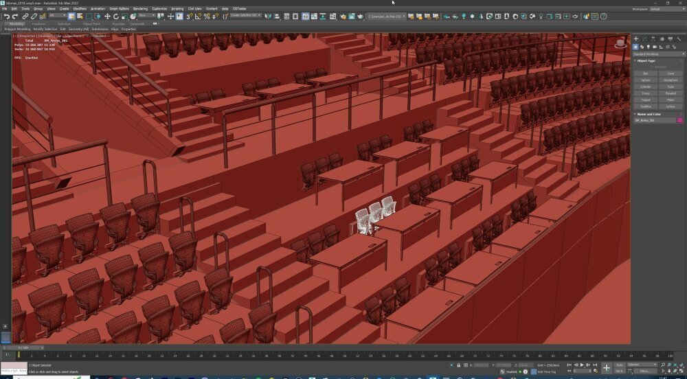 Concert Stage Arena Interior 3D model - Download Stadium on 3DModels.org