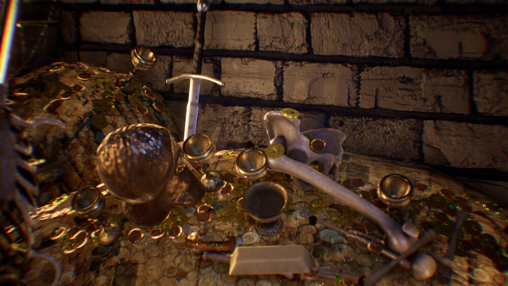 Ancient Treasure 46 Assets 3D model - Download Game locations on ...