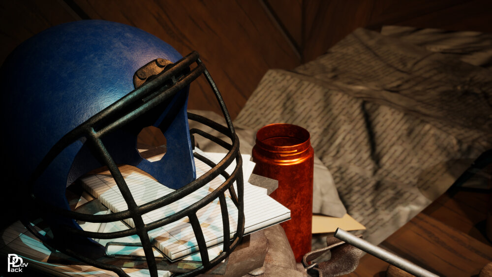 Baseball Props 24 Assets 3D 모델 - 다운로드 스포츠 장비 on 3DModels.org