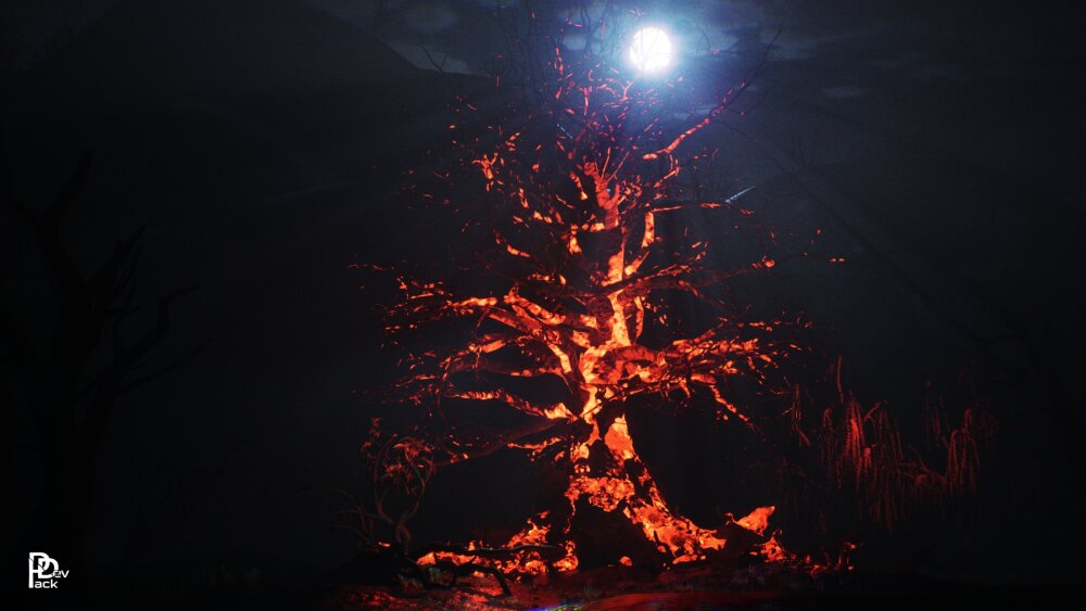 Burnt Forest 20 Assets 3D model - Download Game locations on 3DModels.org