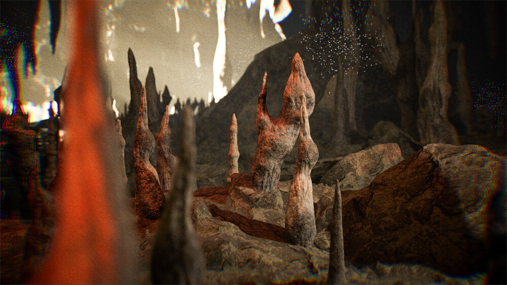 Cave Environment 68 Assets 3D model - Download Game locations on ...