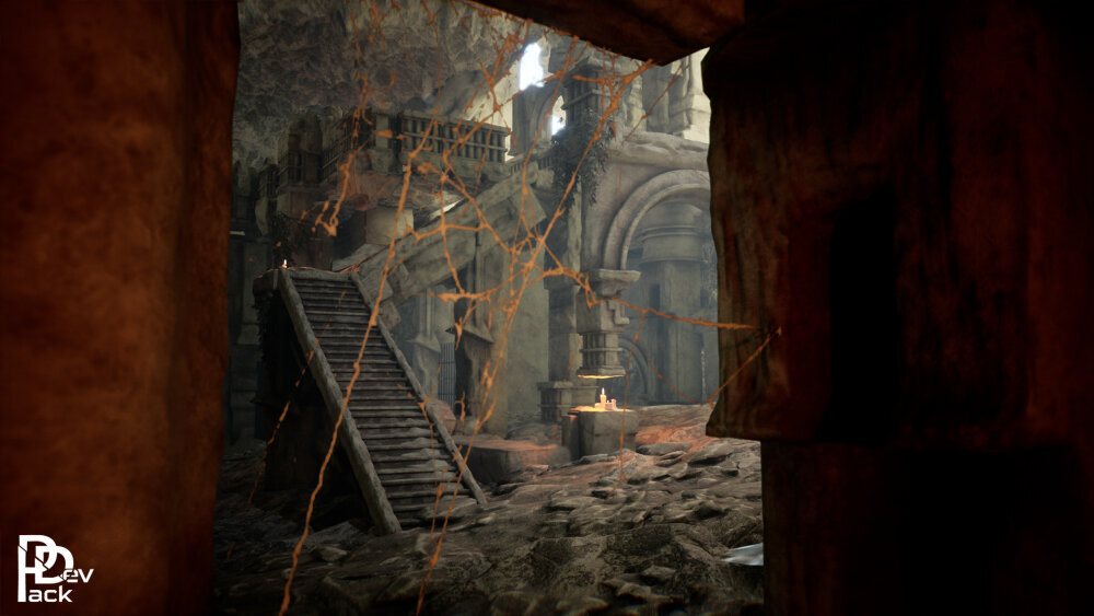 Ancient Cave Ruins 47 Assets 3D模型 - 下载 游戏地点 on 3DModels.org