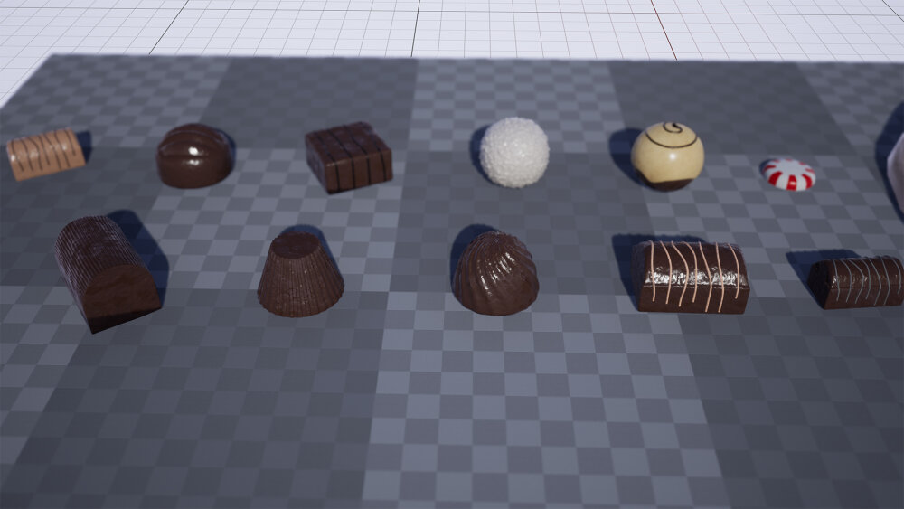 Christmas Sweets 10 Assets 3D model - Download Dessert on 3DModels.org