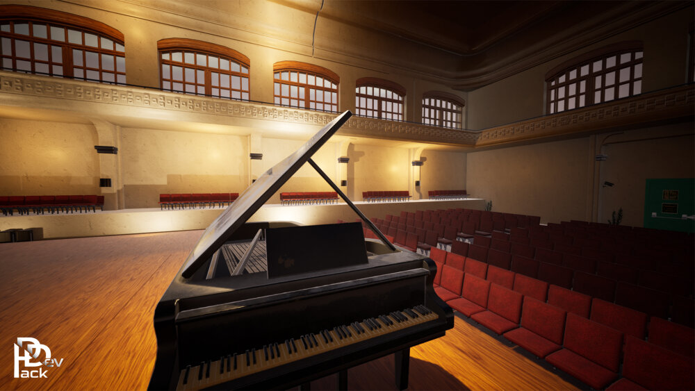 Concert Hall 56 Assets 3D model - Download Game locations on 3DModels.org