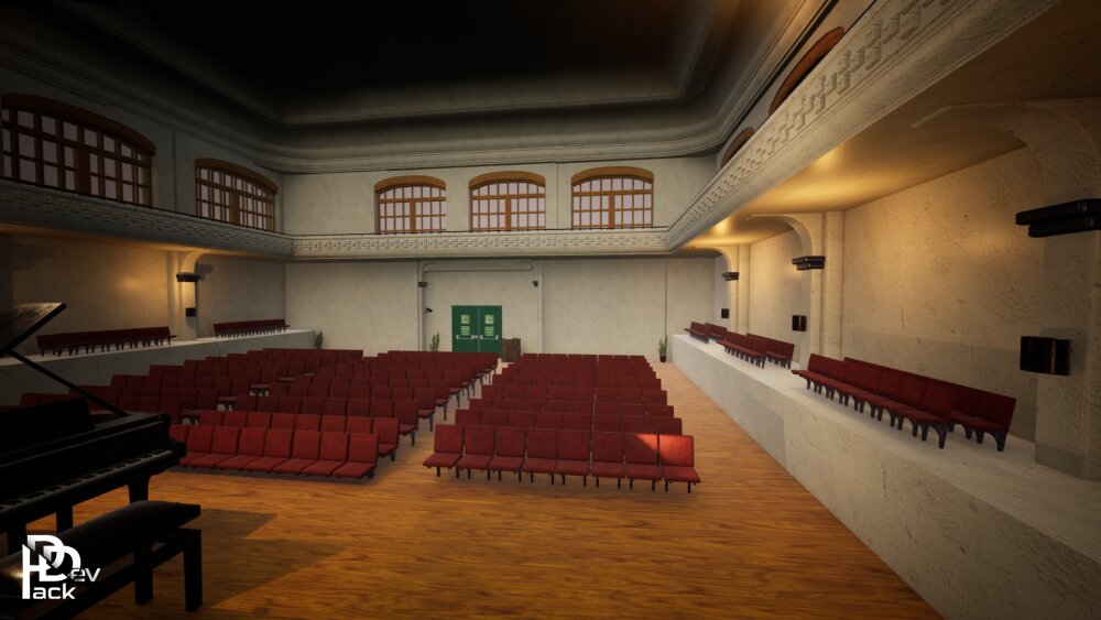 Concert Hall 56 Assets 3D model - Download Game locations on 3DModels.org
