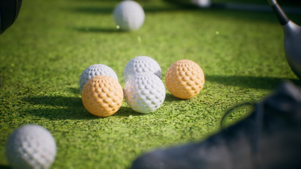 Golf Props 12 Assets 3D 모델 - 다운로드 도구 on 3DModels.org
