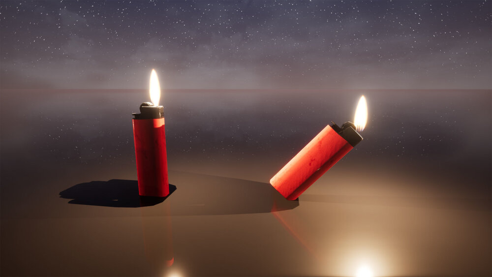 Lighters and Matches 10 Variations 3D model - Download Hobbies on ...