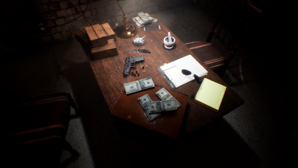 Mafia Room – Environment with 35 Assets 3D model - Download Game ...