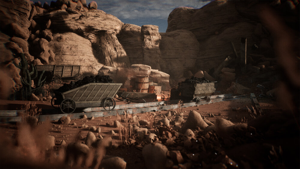 Mining Exterior Props – 42 Assets 3D model - Download Game locations on ...
