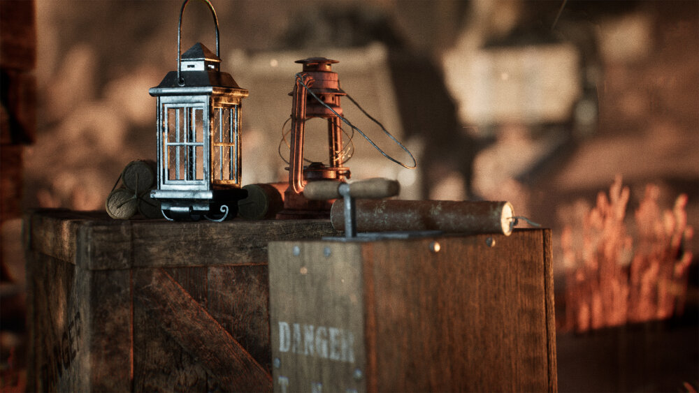 Mining Exterior Props – 42 Assets 3D model - Download Game locations on ...