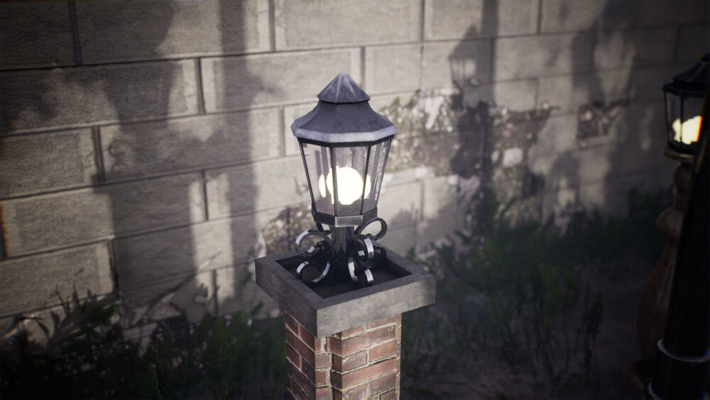 Modular Streetlights 46 Assets 3D model - Download Game locations on ...