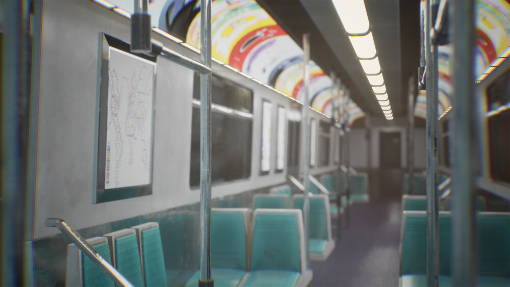 Tren de Pasajeros Modular – 33 Componentes Modelo 3D - Descargar ...