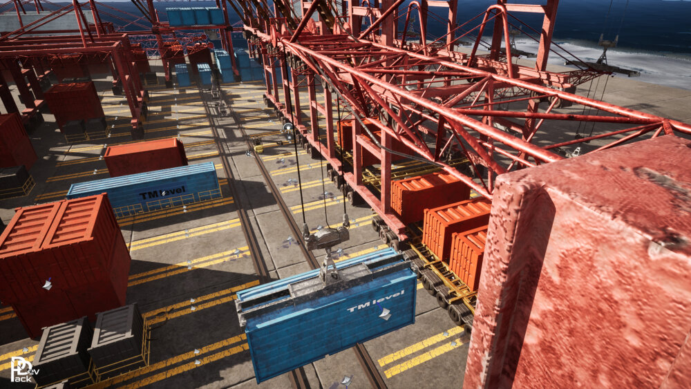 Shipping Dock 37 Assets 3D model - Download Game locations on 3DModels.org