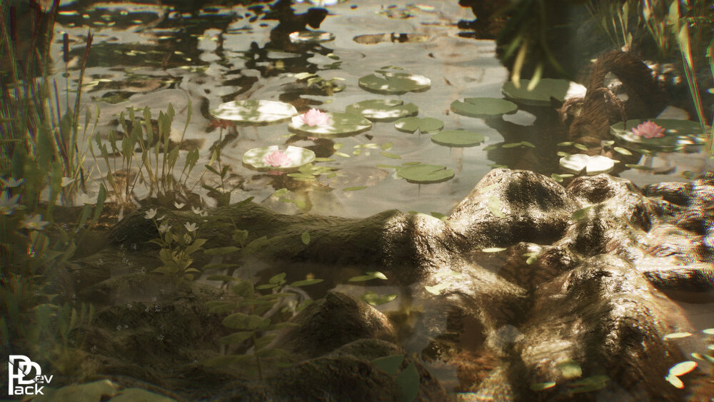 Swamp Environment 42 Assets 3D model - Download Game locations on ...