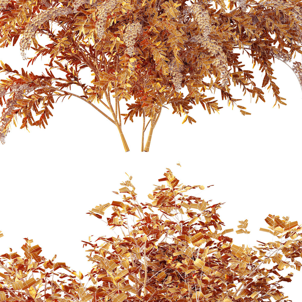 AV Spiraea Cinerea Grefsheim Flowering Shrub 3D model - Download Bushes ...