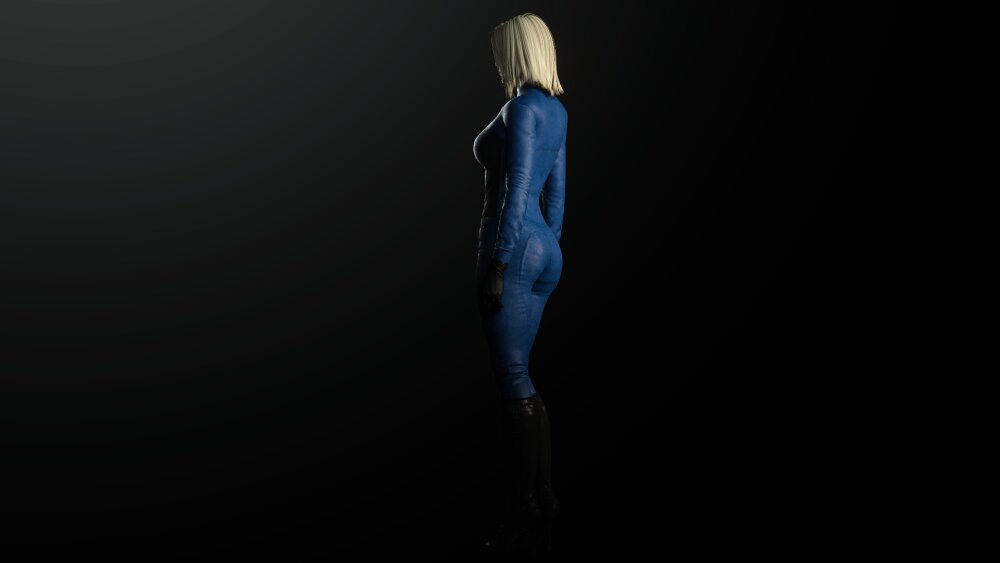 Susan Storm Invisible Woman 3D model - Download Character on 3DModels.org