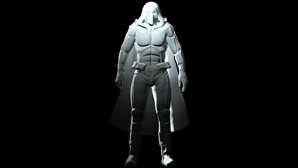 Moon Knight 3D model - Download Character on 3DModels.org