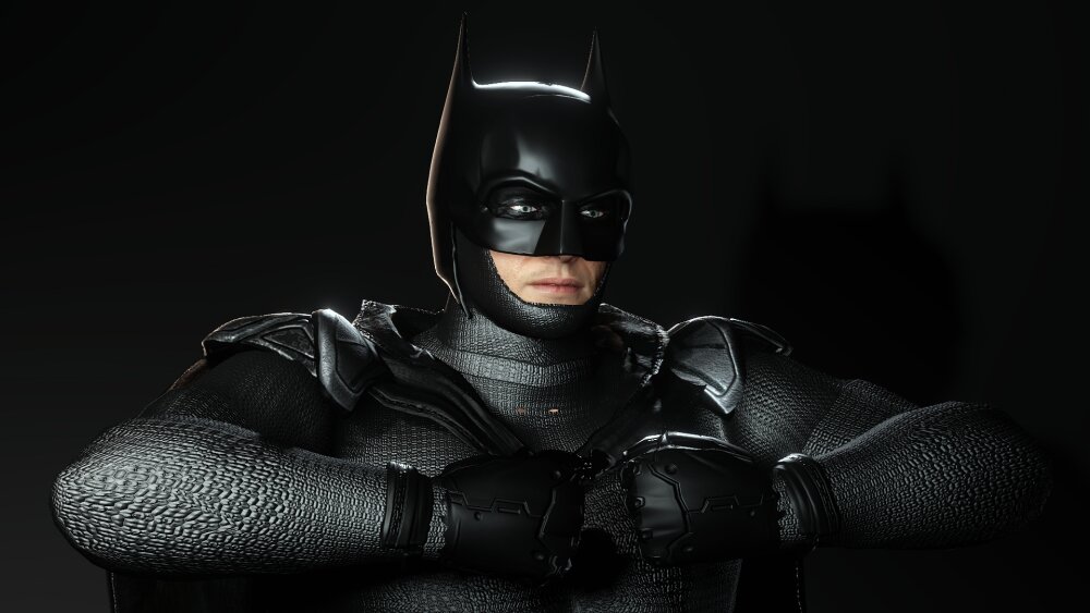 Batman Prototype Armor 3D model - Download Character on 3DModels.org