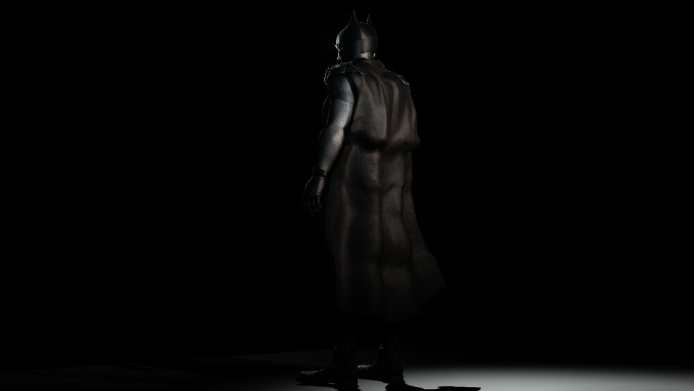 Batman Prototype Armor 3D model - Download Character on 3DModels.org