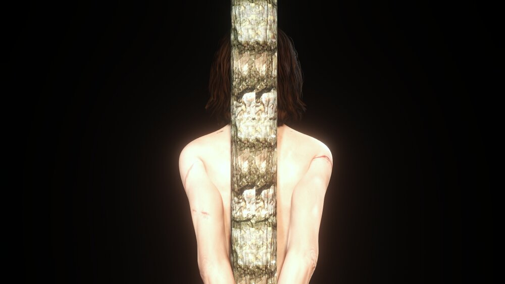 Captured Vampire Izabel 3D model - Download Mythological creatures on ...