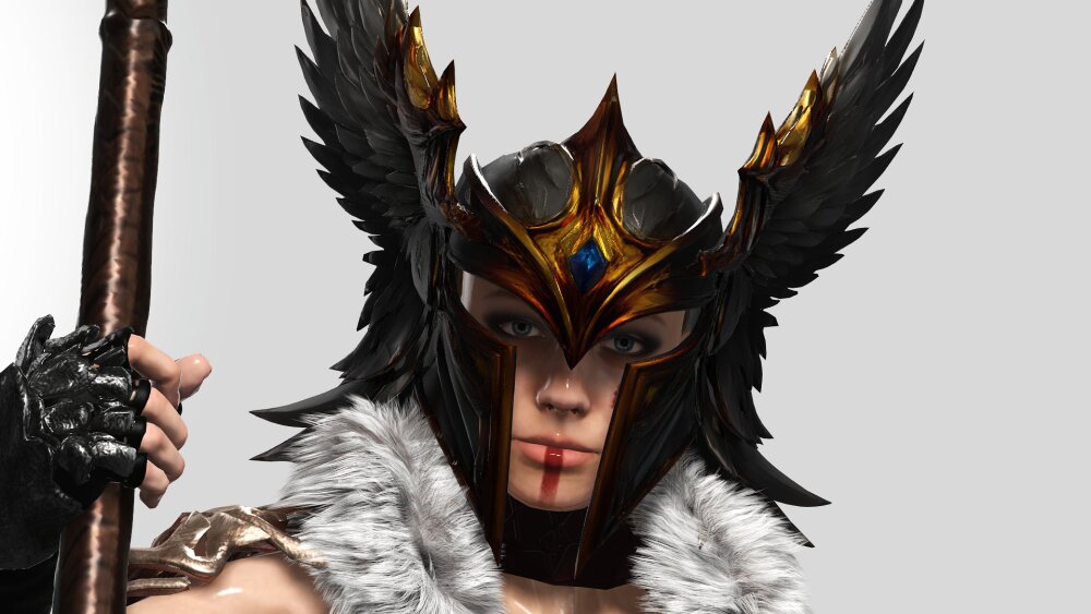 Valkyrie 3D model - Download Mythological creatures on 3DModels.org