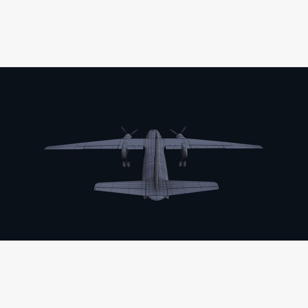 AN 26 Curl VR AR Low poly 3D model - Download Transport on 3DModels.org