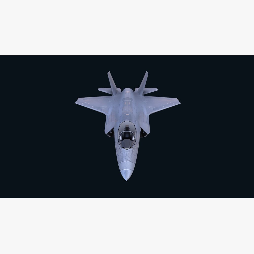 F 35 Lightning Ii Vr Ar Low Poly 3D model - Download Fighter on ...
