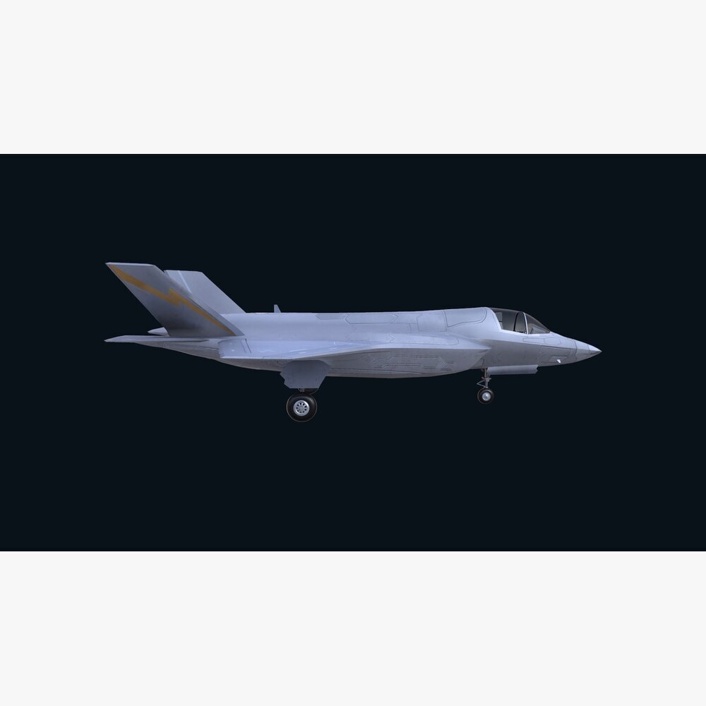 F 35 Lightning Ii Vr Ar Low Poly 3D model - Download Fighter on ...