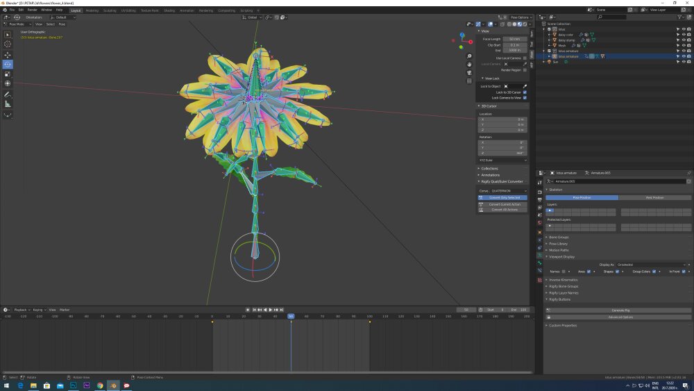 Daisy Flowers 3D model - Download Flowers on 3DModels.org