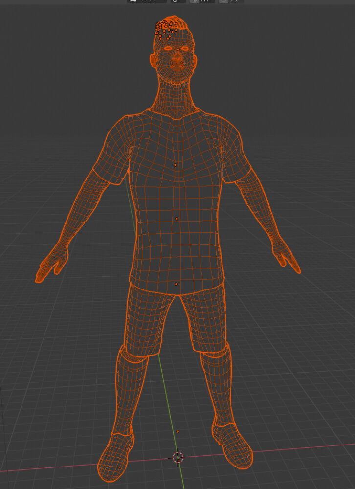 Cristiano Ronaldo 3D model - Download Character on 3DModels.org