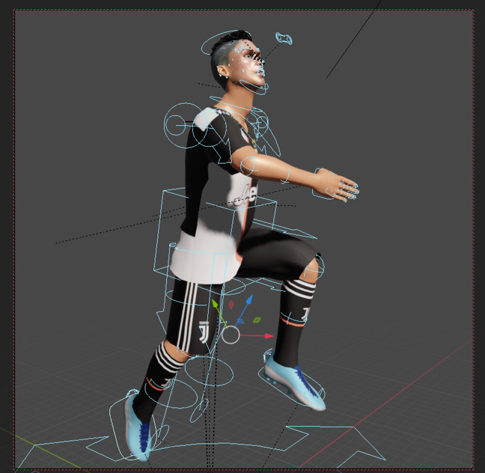 Cristiano Ronaldo 3D model - Download Character on 3DModels.org