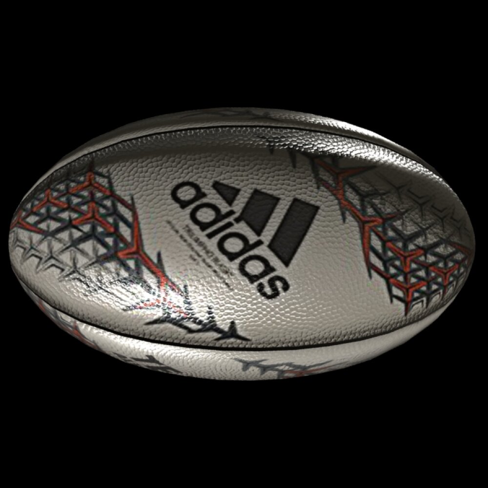 Ballon de Rugby Team All Blacks Modèle 3D - Télécharger Équipements ...