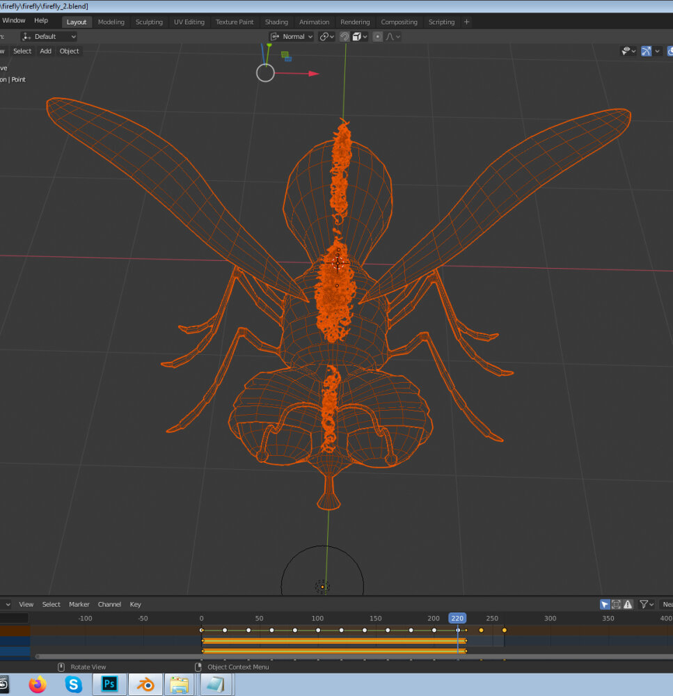 Stylized Firefly 3D model - Download Cartoon characters on 3DModels.org