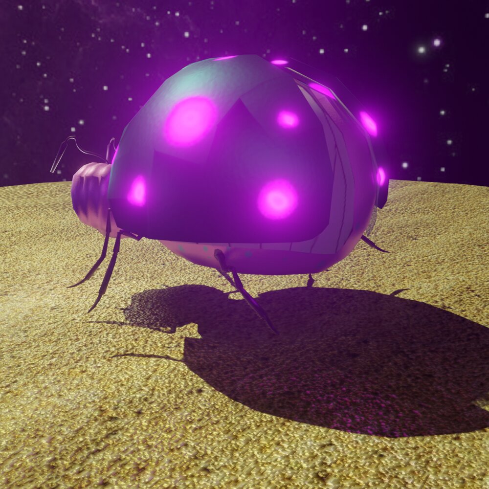 Stylized Ladybug Modelo 3D - Descargar Personajes de caricatura on ...