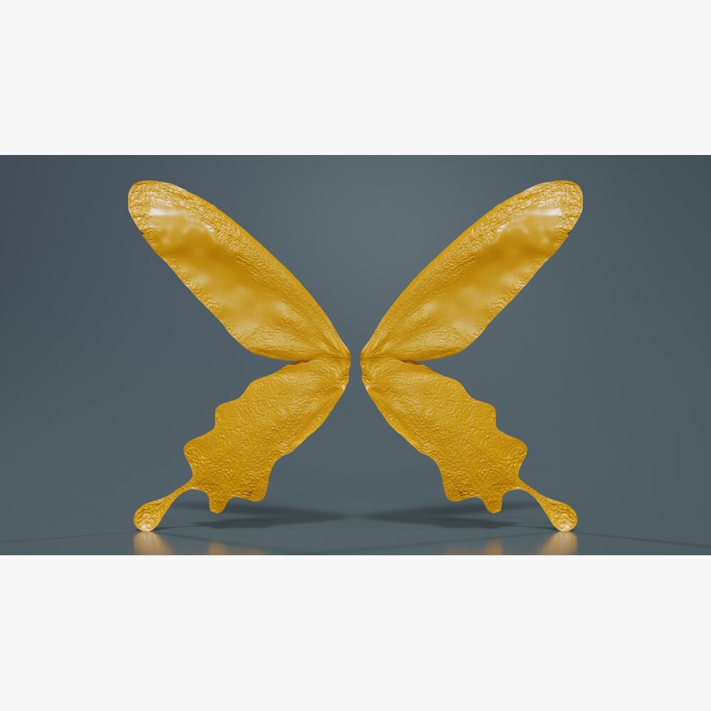 Common Mime Papilio Polytes 3D model - Download Insects on 3DModels.org