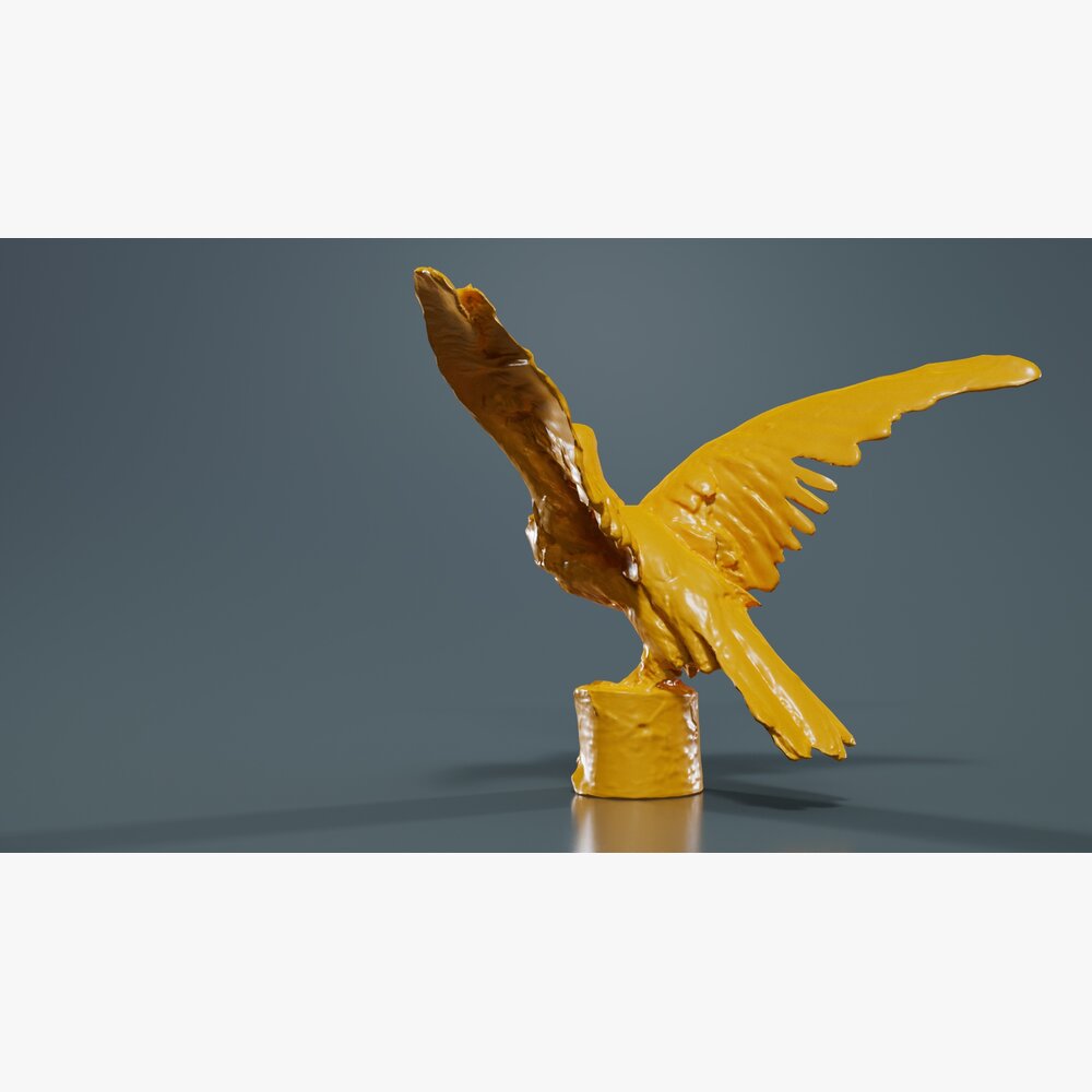 Falcon Falconinae 3D model - Download Decoration on 3DModels.org