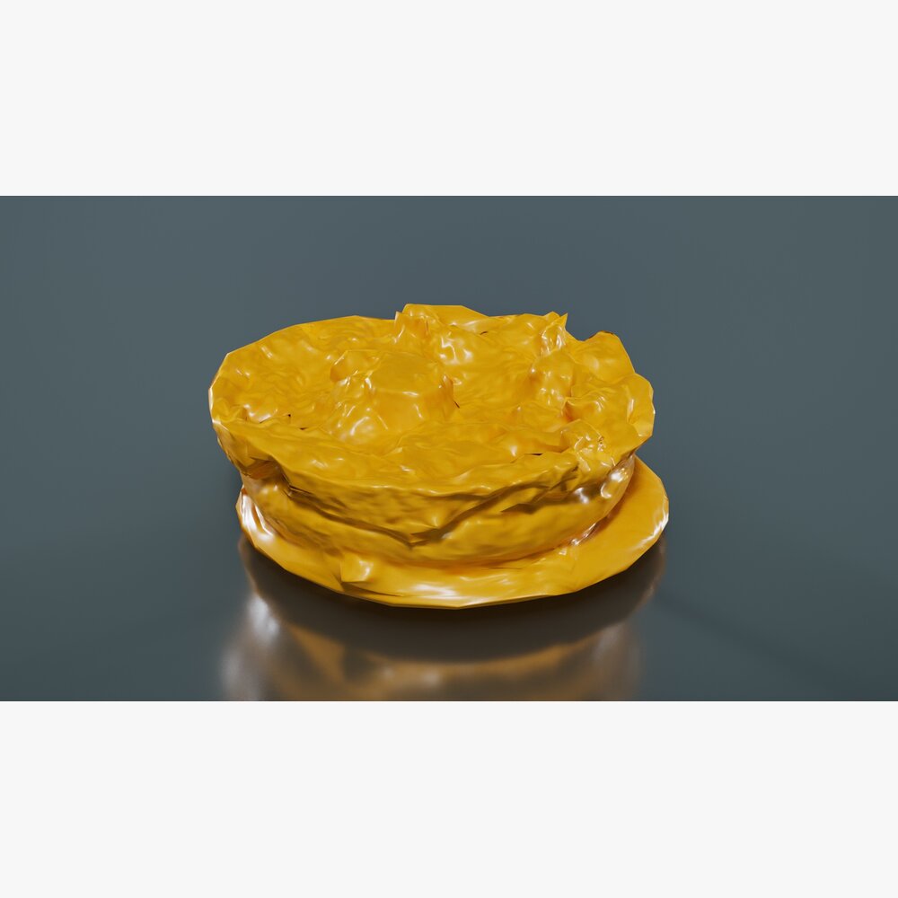 Caramel Chocolate Candy 3D model - Download Dessert on 3DModels.org