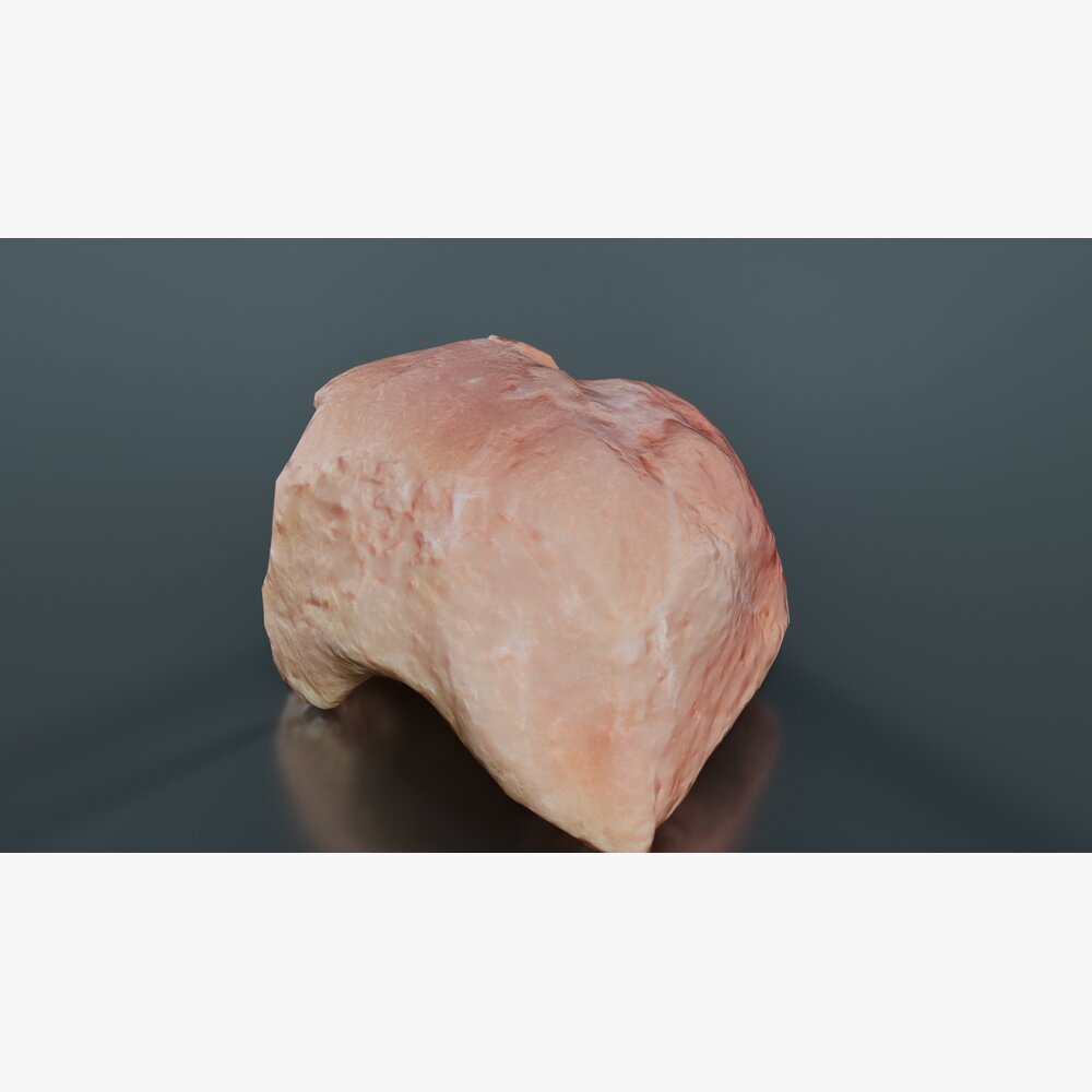 Chicken Breast 3D model - Download Meat And Poultry on 3DModels.org