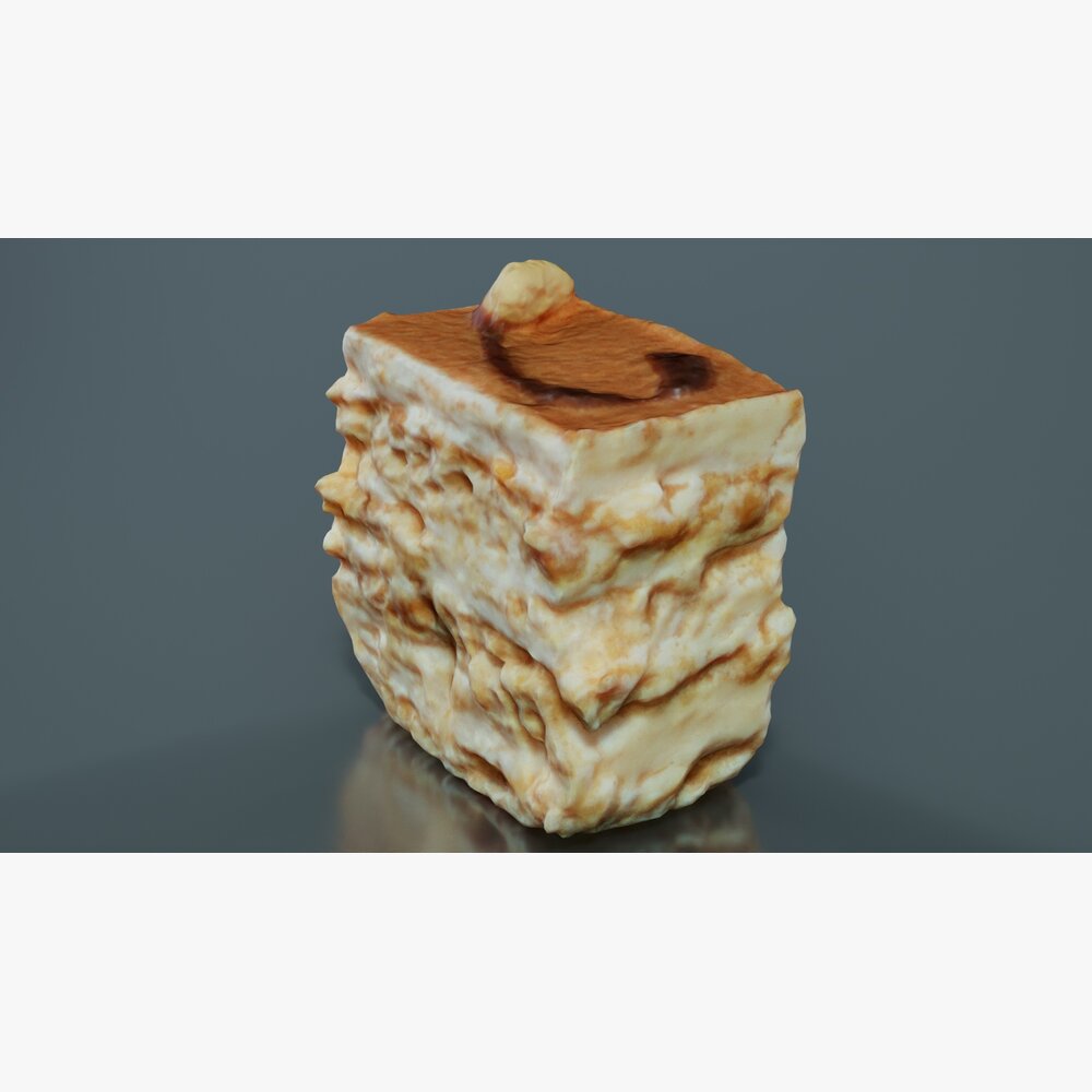 Layered Cake 3D model - Download Dessert on 3DModels.org