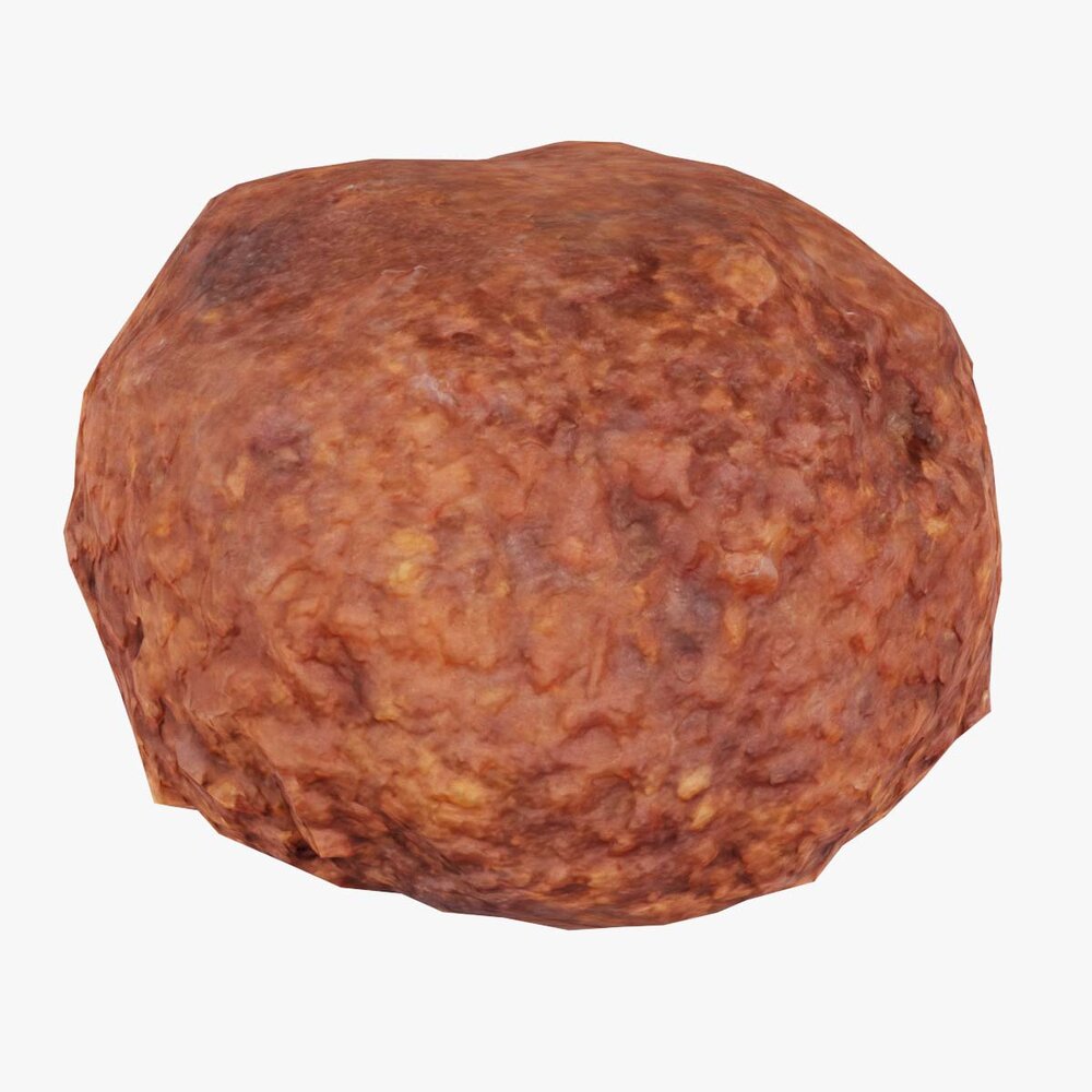 Meat Ball Fondue 3D model - Download Meat And Poultry on 3DModels.org