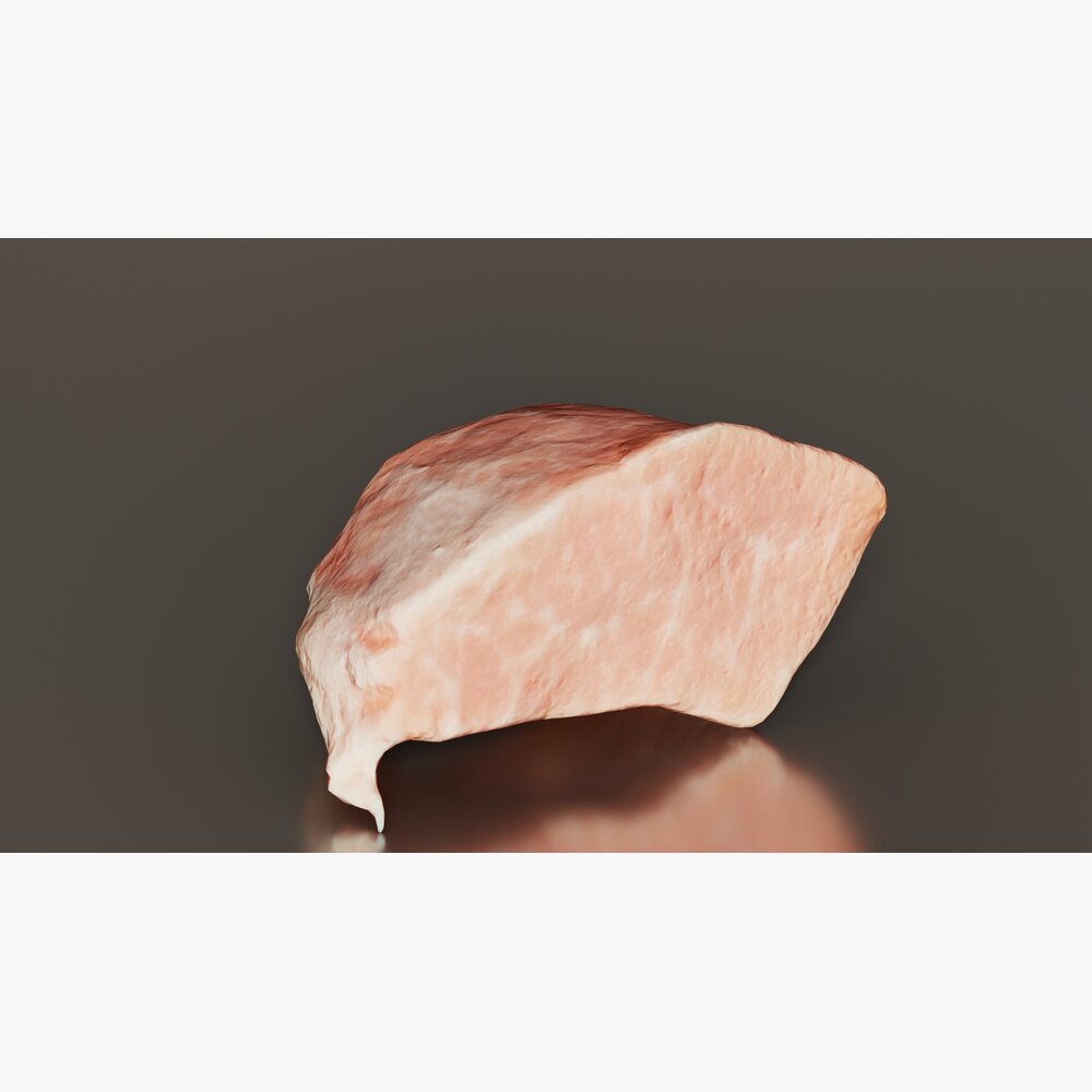 Red Veiny Meat 1 3D model - Download Meat And Poultry on 3DModels.org