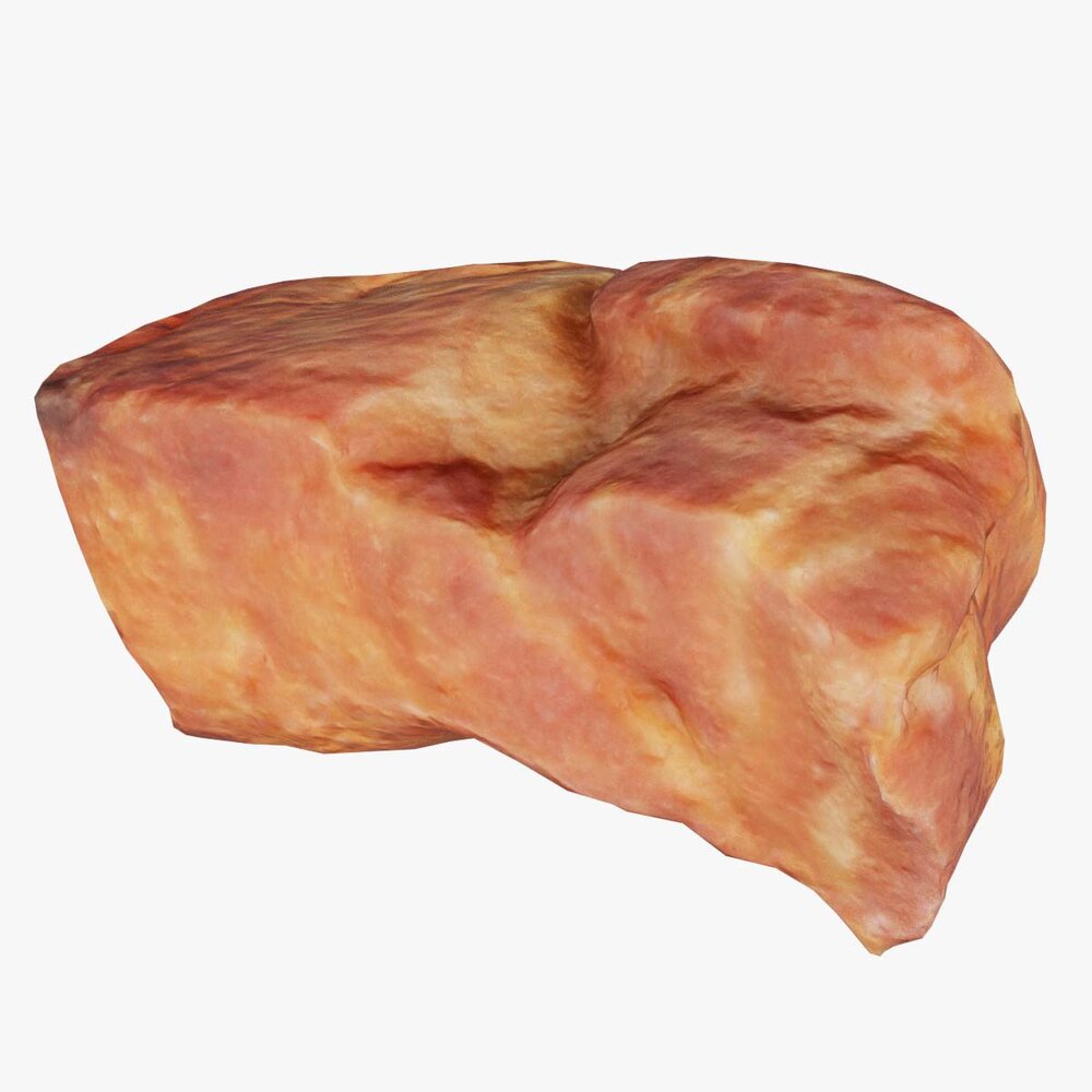 Red Veiny Meat Fondue 2 3D model - Download Meat And Poultry on ...