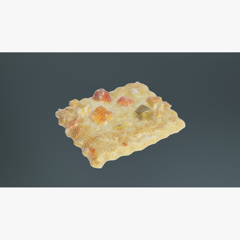 Sugar Fruit Cookie 3D model - Download Dessert on 3DModels.org