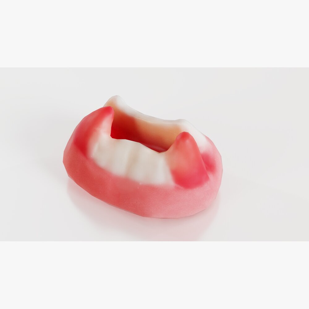 Vampire Teeth 3D model - Download Dessert on 3DModels.org