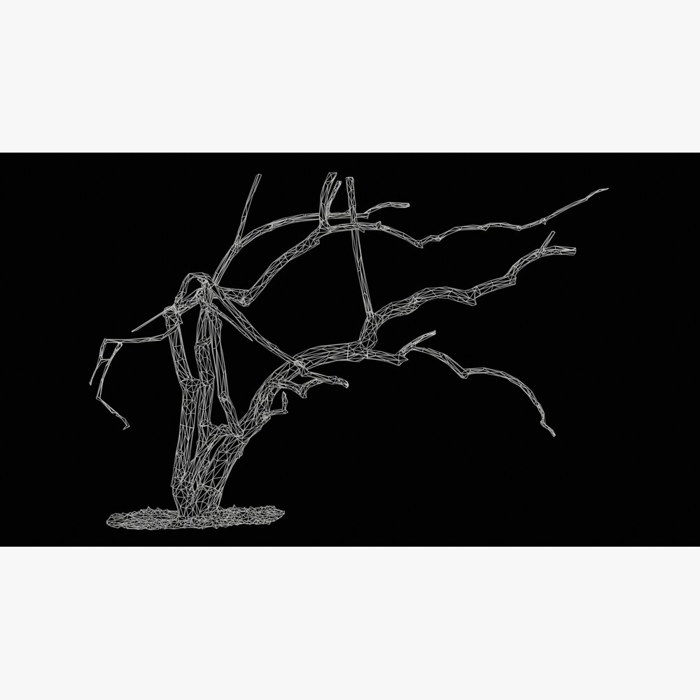 Cherry Tree Trunk 3D model - Download Landscapes on 3DModels.org