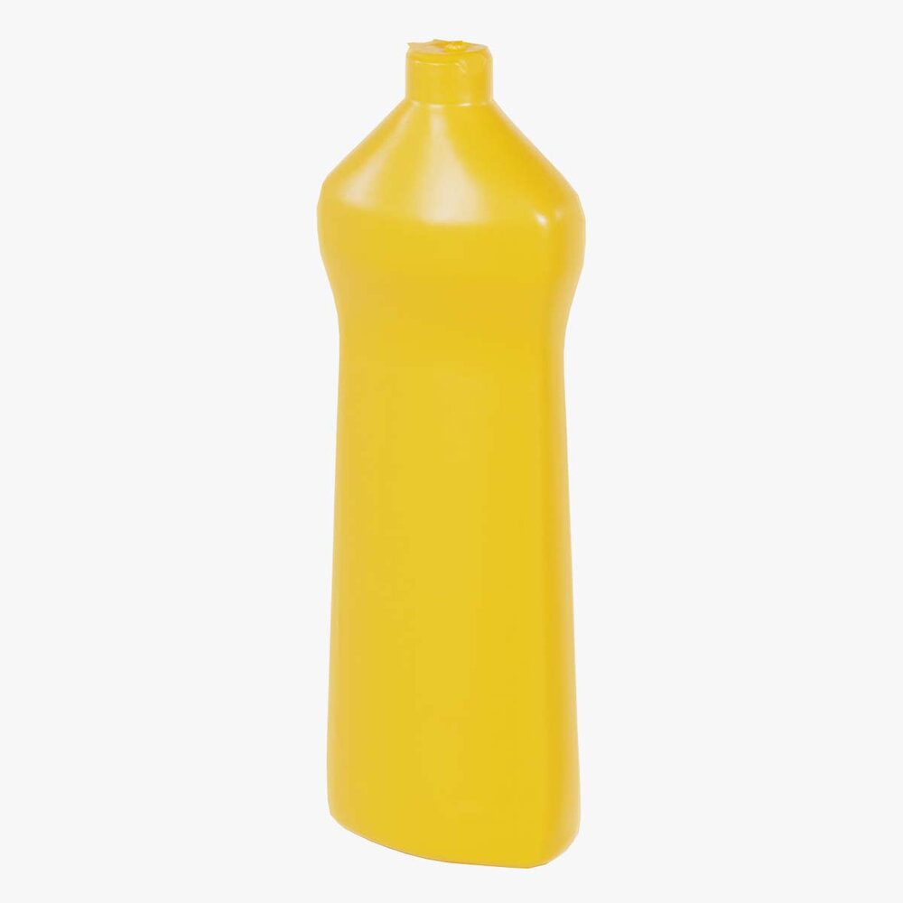Yellow Detergent Bottle Scanned Base Mesh 3D model - Download Health ...