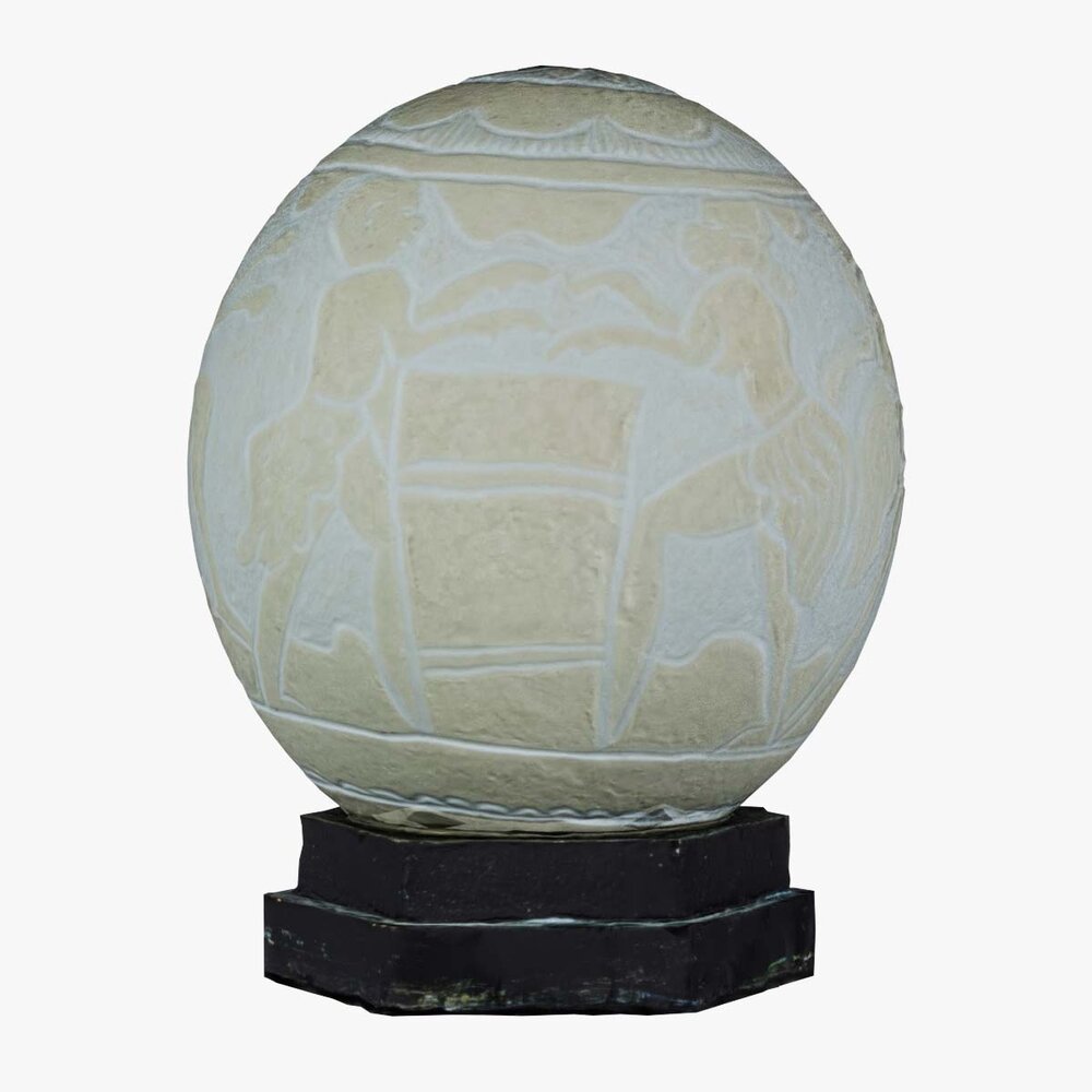 Decorated Egg 3D model - Download Decoration on 3DModels.org