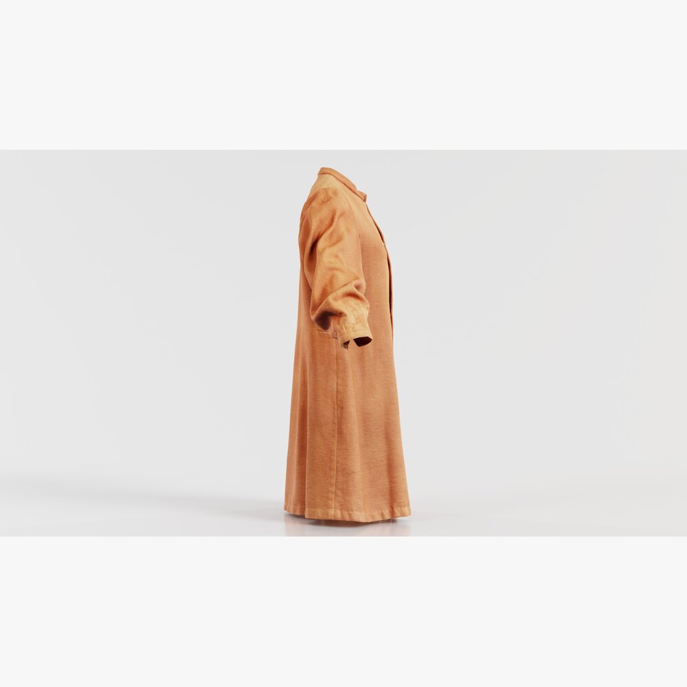 Vintage Soldier Robe 3D model - Download Coats on 3DModels.org