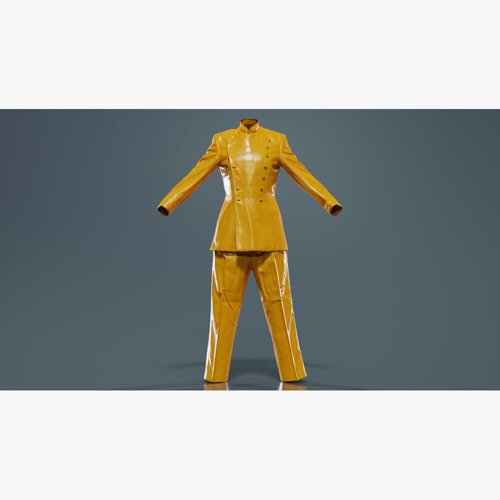 Conductor Uniform 3D model - Download Suits on 3DModels.org