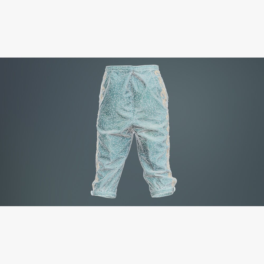Flosj Trousers 3D model - Download Trousers on 3DModels.org